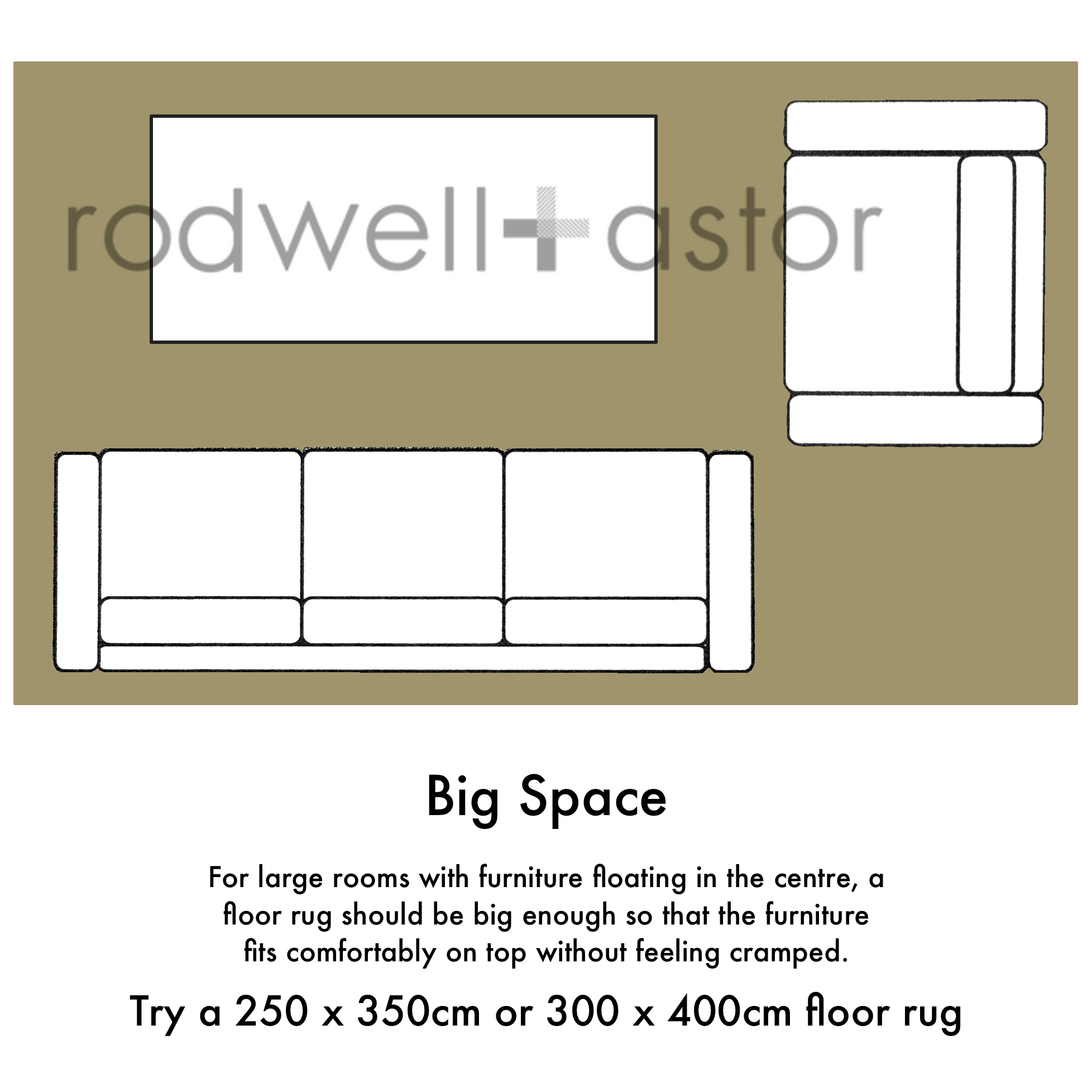 Anchorage Floor Rug - Stone – Rodwell and Astor